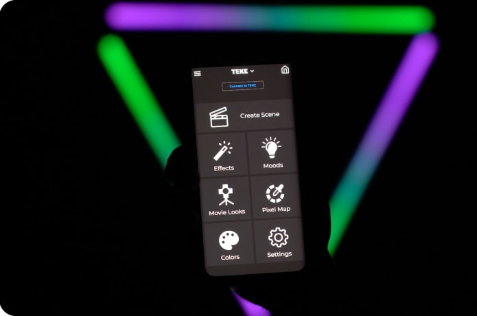 TEKE: DMX Lighting Tech In The Palm Of Your Hand | Indiegogo