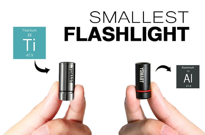 The World Smallest EDC Flashlight with Magnet Base | Indiegogo