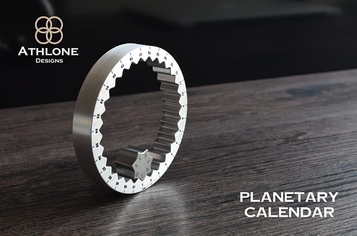 Titanium Perpetual Ring Calendar | Indiegogo