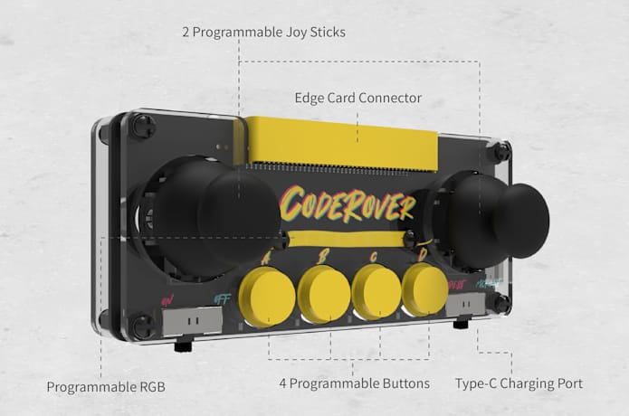CodeRover: build-it-yourself robot platform | Indiegogo