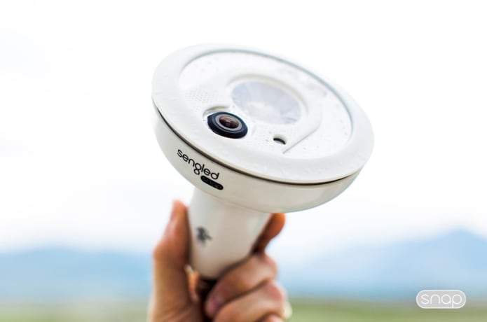 Snap: LED Floodlight with an HD Camera | Indiegogo