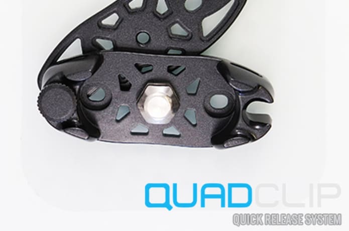 QUADCLIP. Camera Clip & Quick Release System for Digital, SLR & GoPro ...
