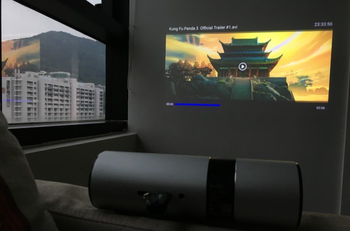 JmGO View Projector: A Smart TV In Your Backpack | Indiegogo