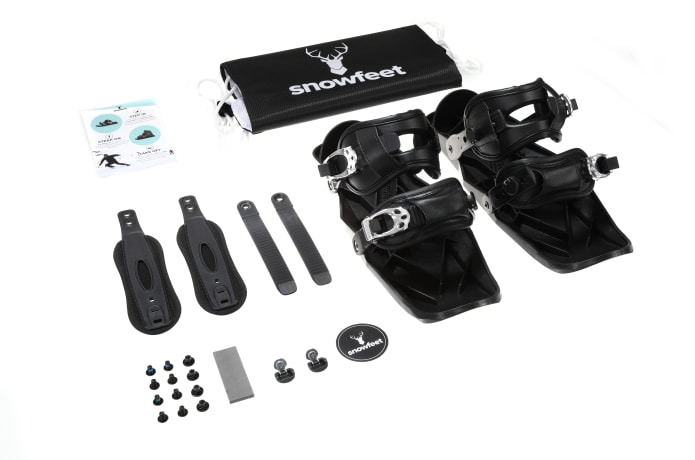 Snowfeet II: Attachments That Turn Shoes Into Skis | Indiegogo