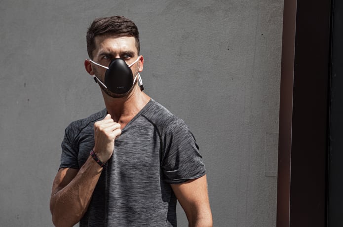 AirZ: Reusable Mask With 3 Active Air-flow Speed | Indiegogo