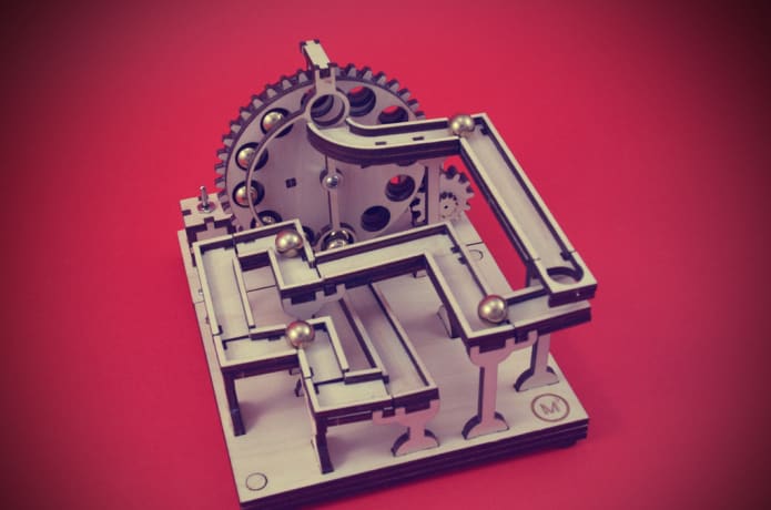 Marble Machine KIT - Laser Cut | Indiegogo
