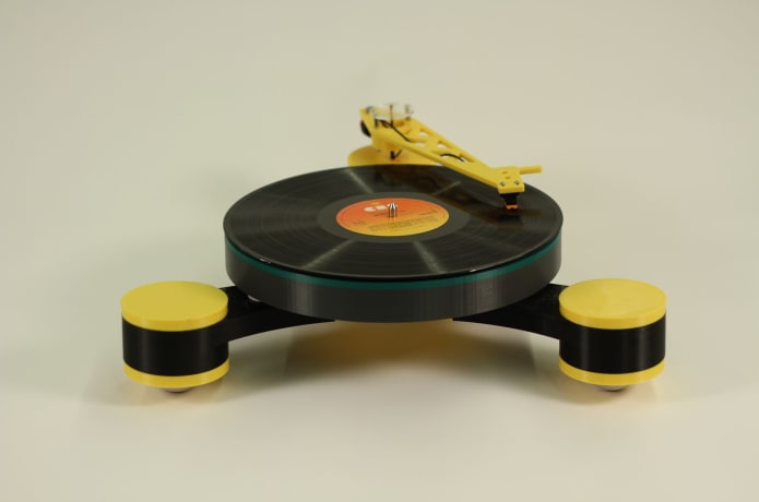 Lenco-MD: Modular, 3D Printed record player | Indiegogo