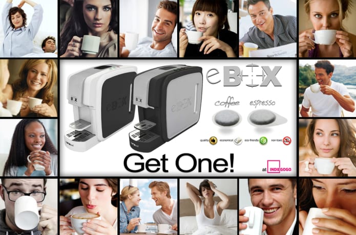 eBOX - espressoBOXplus - coffee | Indiegogo