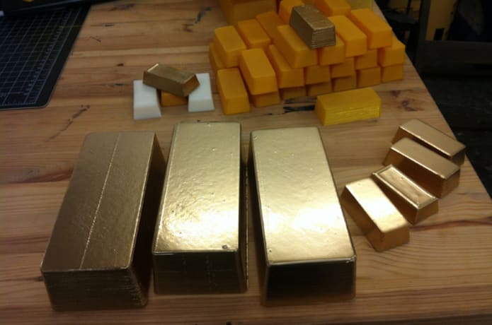 3D Printing Gold Bars | Indiegogo