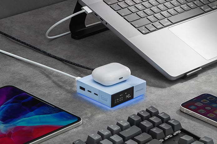 Magic Dock: A Sleek 140W 5-in-1 Smart Charger | Indiegogo