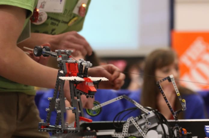 Help the Flying Manatees get to the International Lego Robotics ...