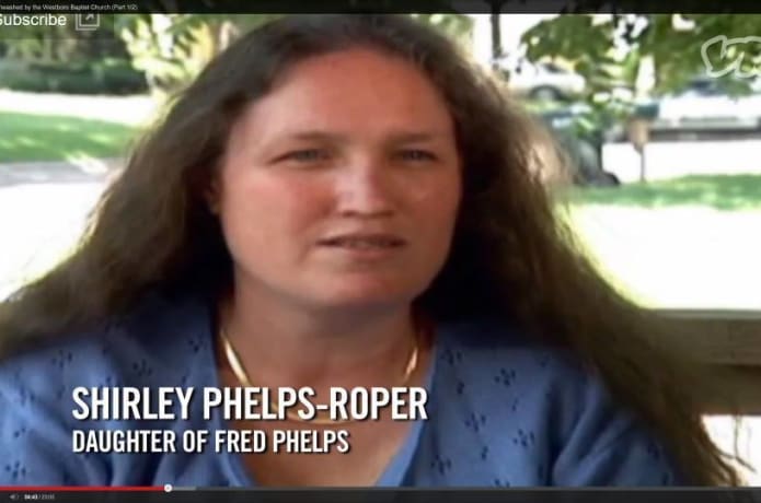 SEND WESTBORO BAPTIST CHURCH AND SHIRLEY PHELPS-ROPER TO HELL!!! NOT ...