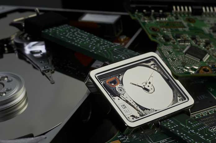 HDDWatches. The geek watch made out from a HDD | Indiegogo