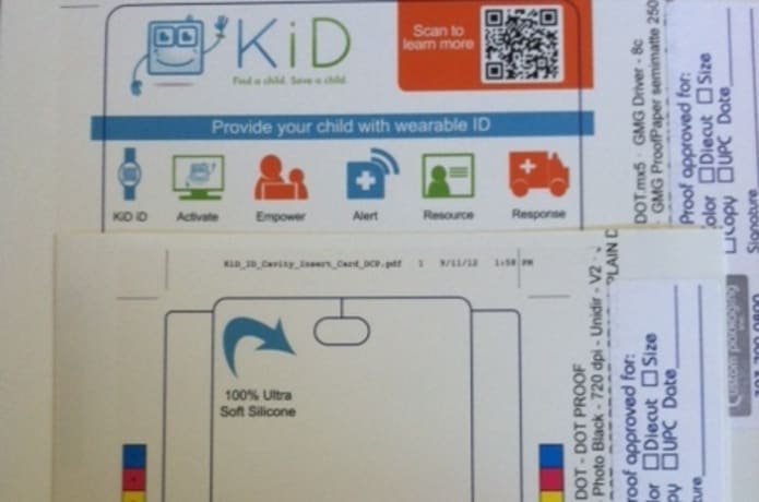 KiD iD: A new wearable iD for kids! | Indiegogo