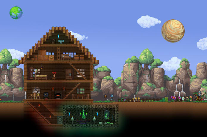 Planet Centauri - 2D procedural sandbox game | Indiegogo