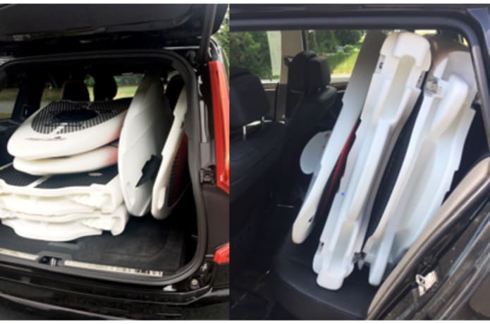 Easy Eddy Three-Piece Modular SUP Paddle Board | Indiegogo