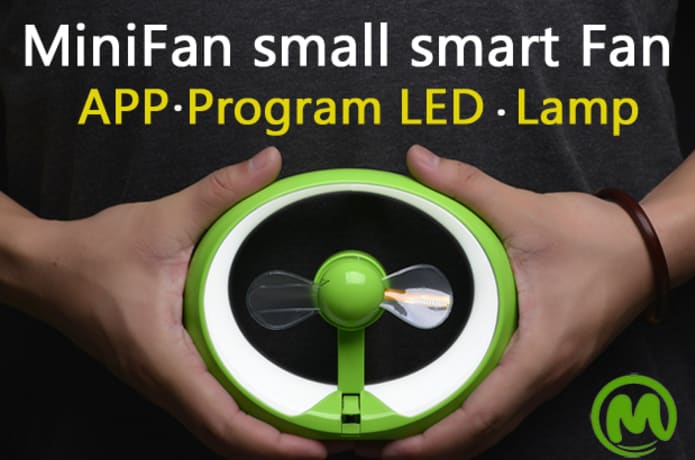 MiniFan Smart&small Fan with lamp | Indiegogo