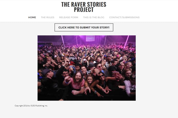 The Amazing Rave Book THE RAVER STORIES PROJECT! | Indiegogo