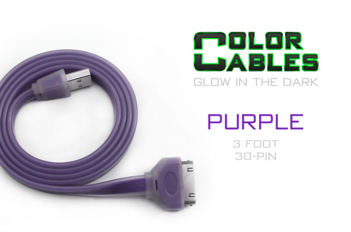 Color Cables: Glow in the Dark, Charge & Sync Cables | Indiegogo