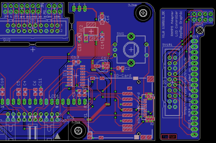 RepRap Graphic LCD Controller with Fan Output | Indiegogo