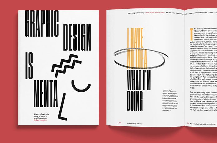 Graphic Design is Mental - A Book by Ben Longden | Indiegogo