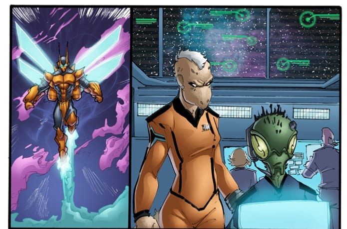 Celestials Synthetic Angel Graphic Novel 1-2 | Indiegogo
