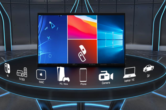 Edge 2.5D - 4K wireless monitor touchscreen | Indiegogo