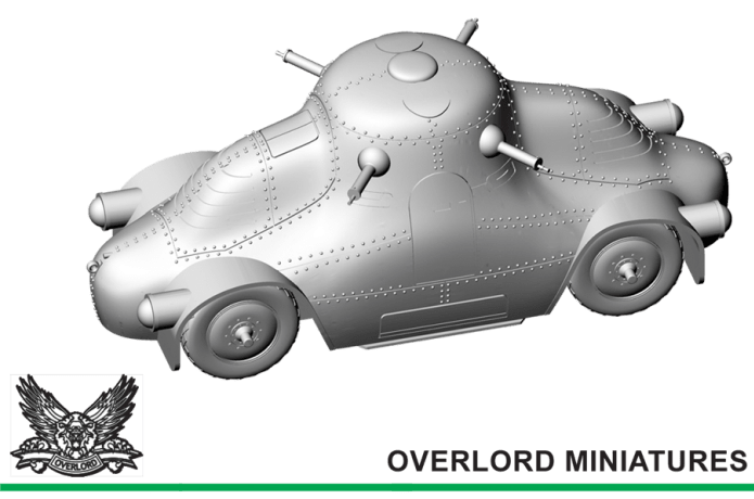 Overlord Miniatures 1:48 vehicle design initiative | Indiegogo