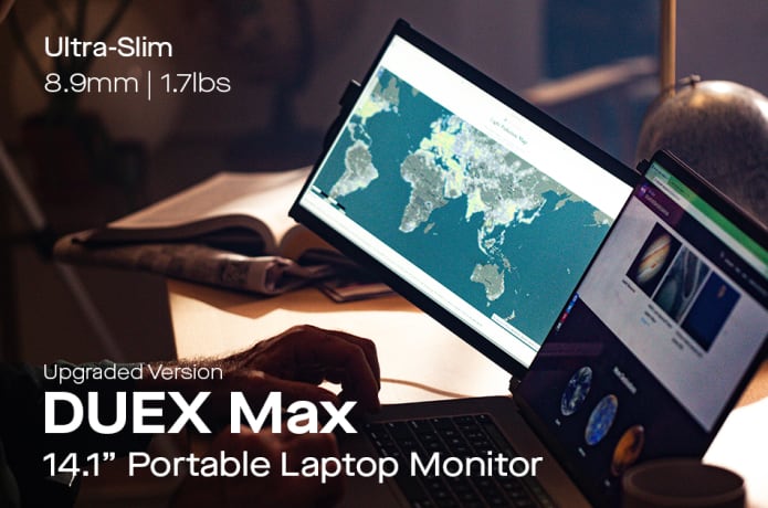 DUEX Max: The must-have dual-screen laptop monitor | Indiegogo