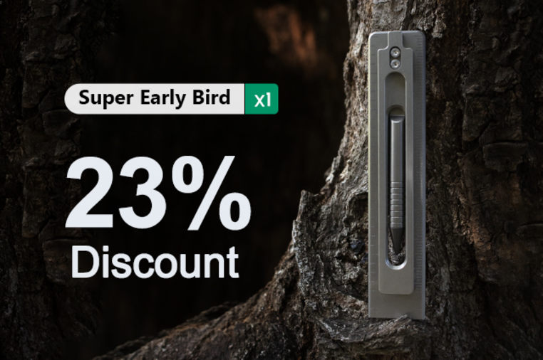 The BookBond Pen -- Titanium Multitool Bookmark | Indiegogo