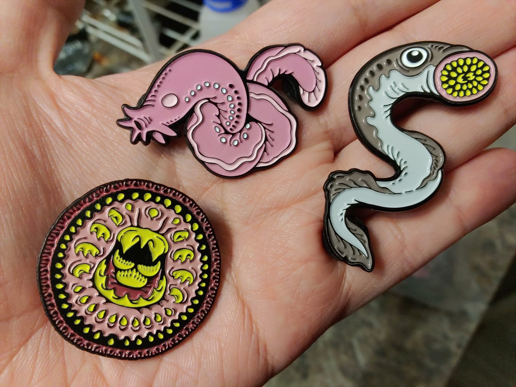 Lamprey Enamel Pins Wave 2 | Indiegogo
